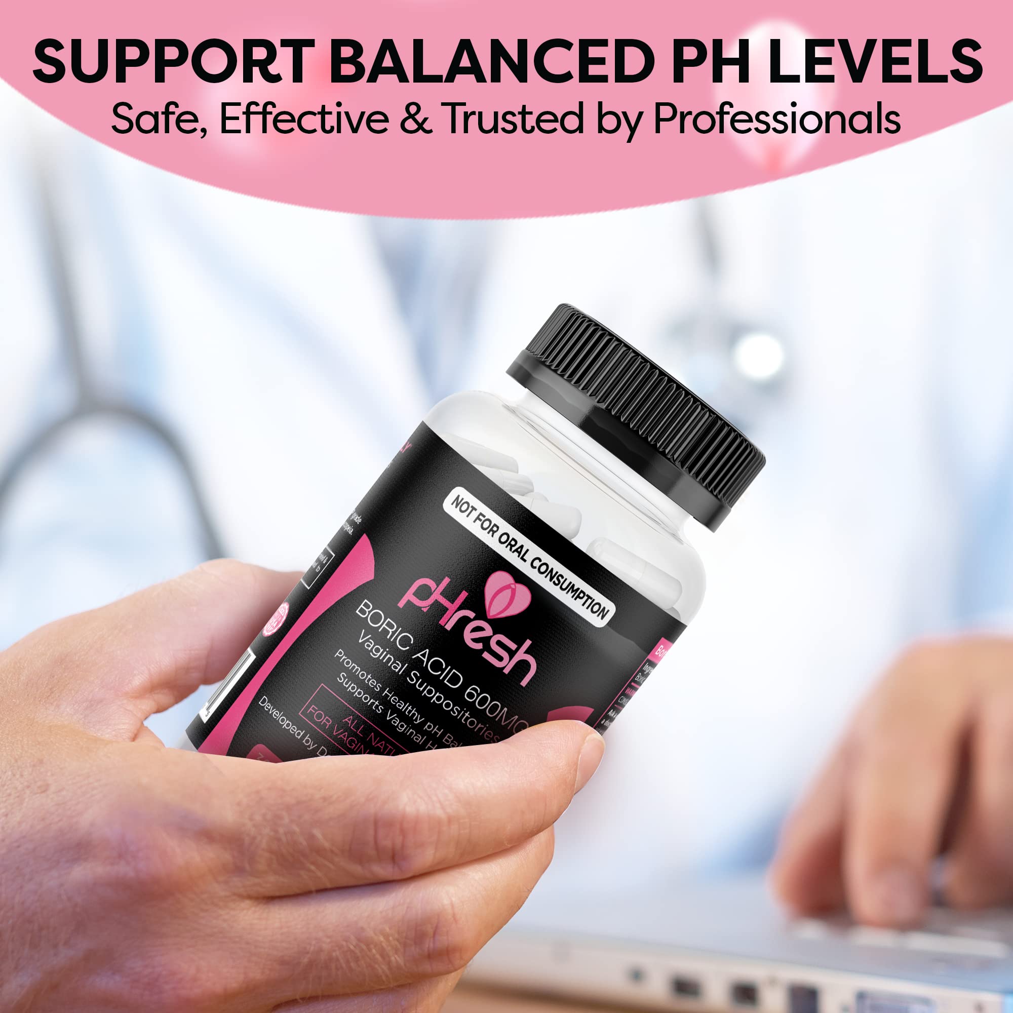 pHresh suppositories for odor control