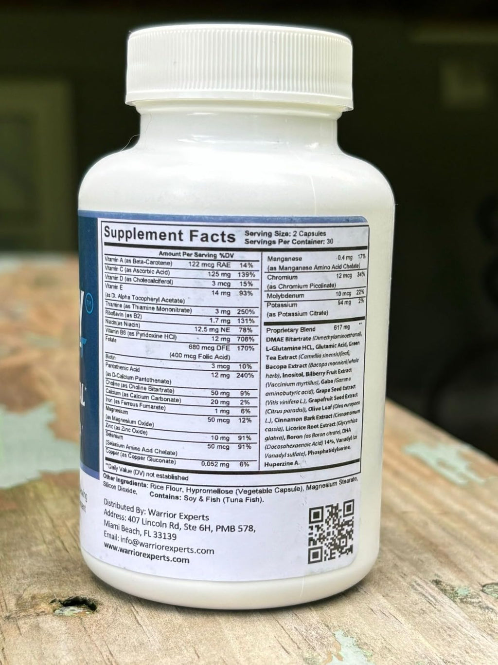 physical energy boost from blended supplements