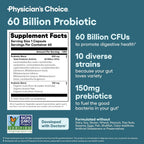 Physician's CHOICE 60 billion probiotics