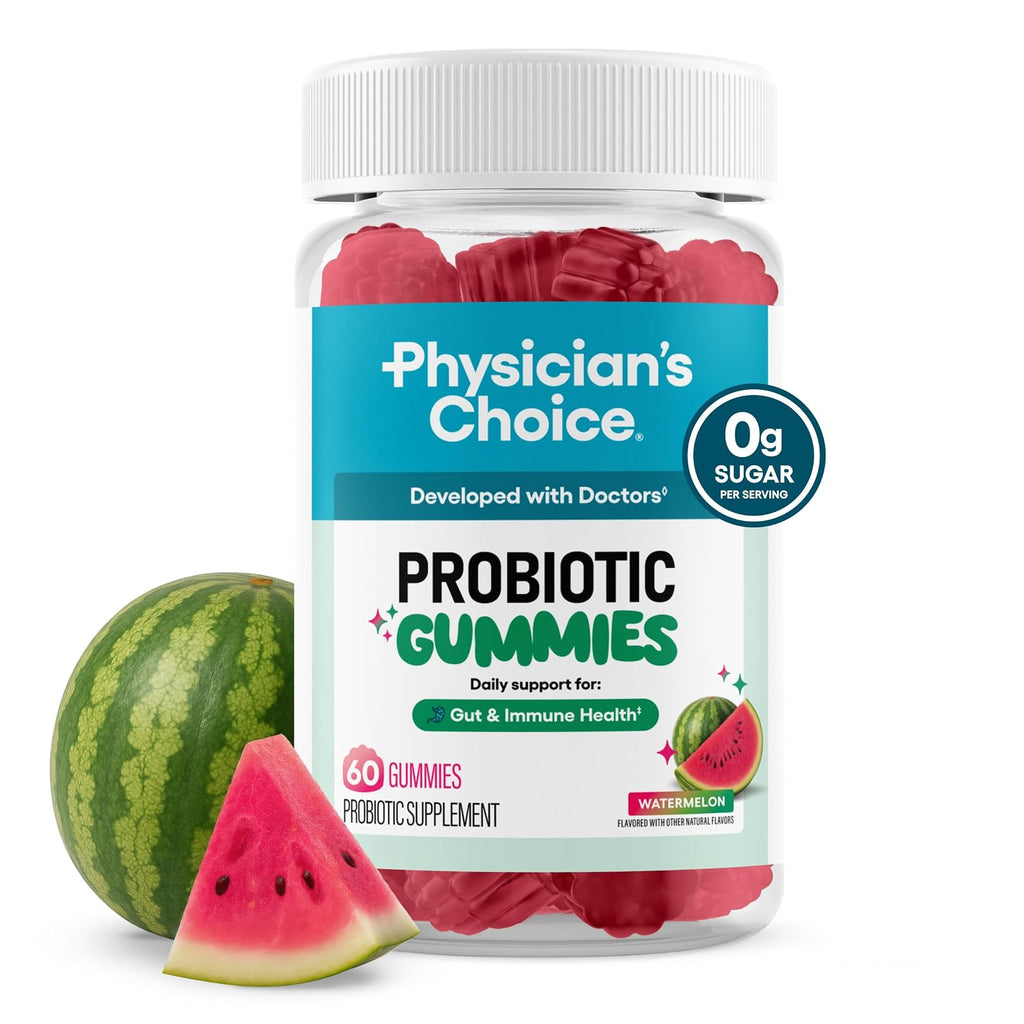 Physician's CHOICE probiotic gummies for digestion