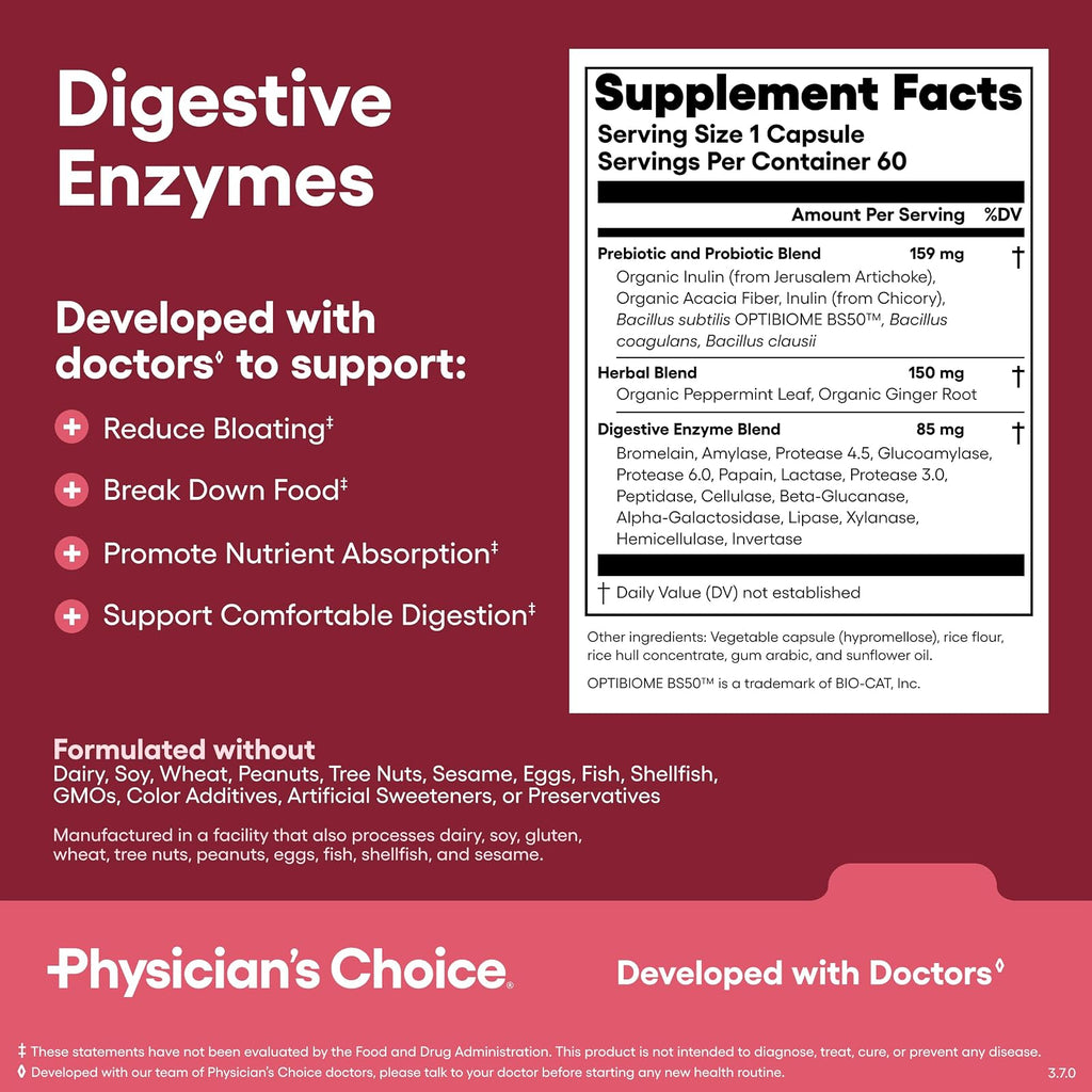 Physician's CHOICE probiotics for overall health