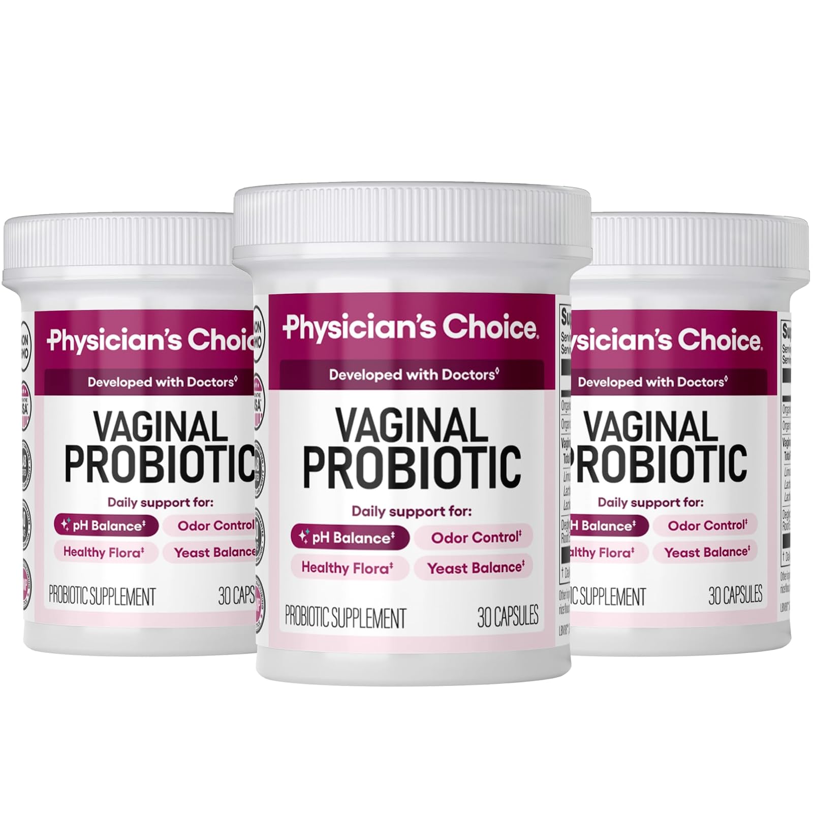 Physician's CHOICE vaginal probiotics capsules