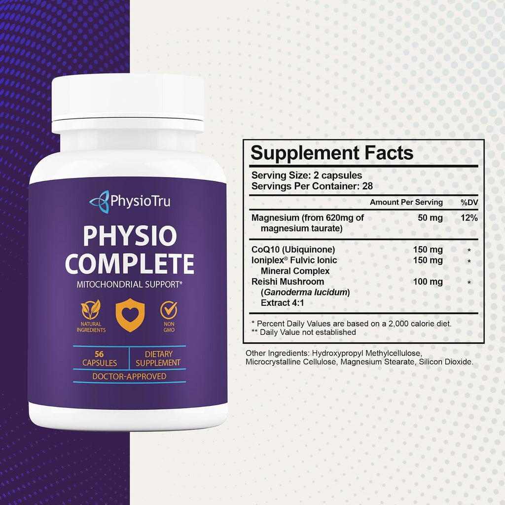 physiotrue coq10 ubiquinol benefits