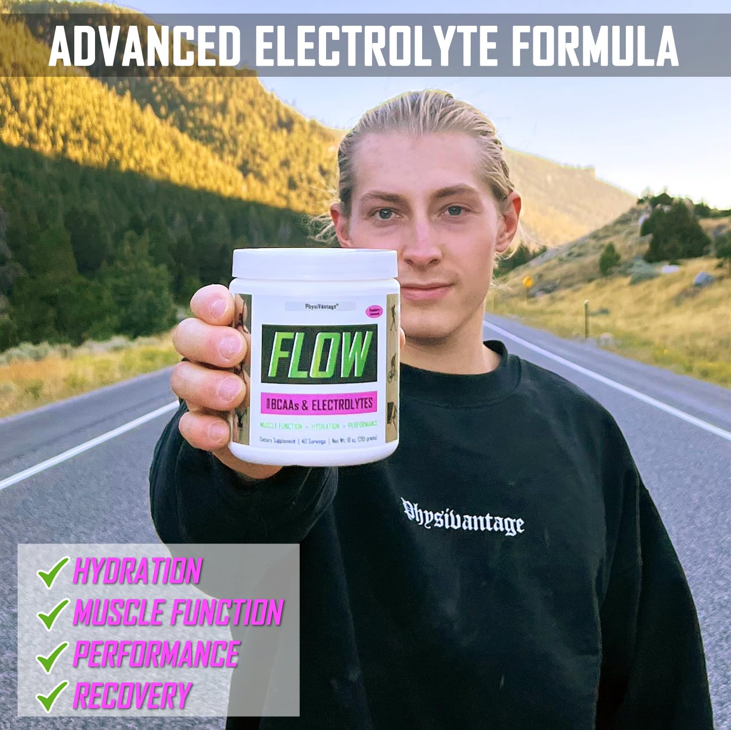 PhysiVantage BCAA for workout recovery