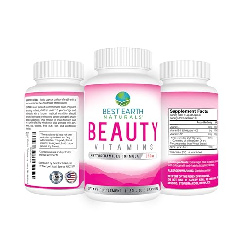 Phytoceramide capsules for youthful skin