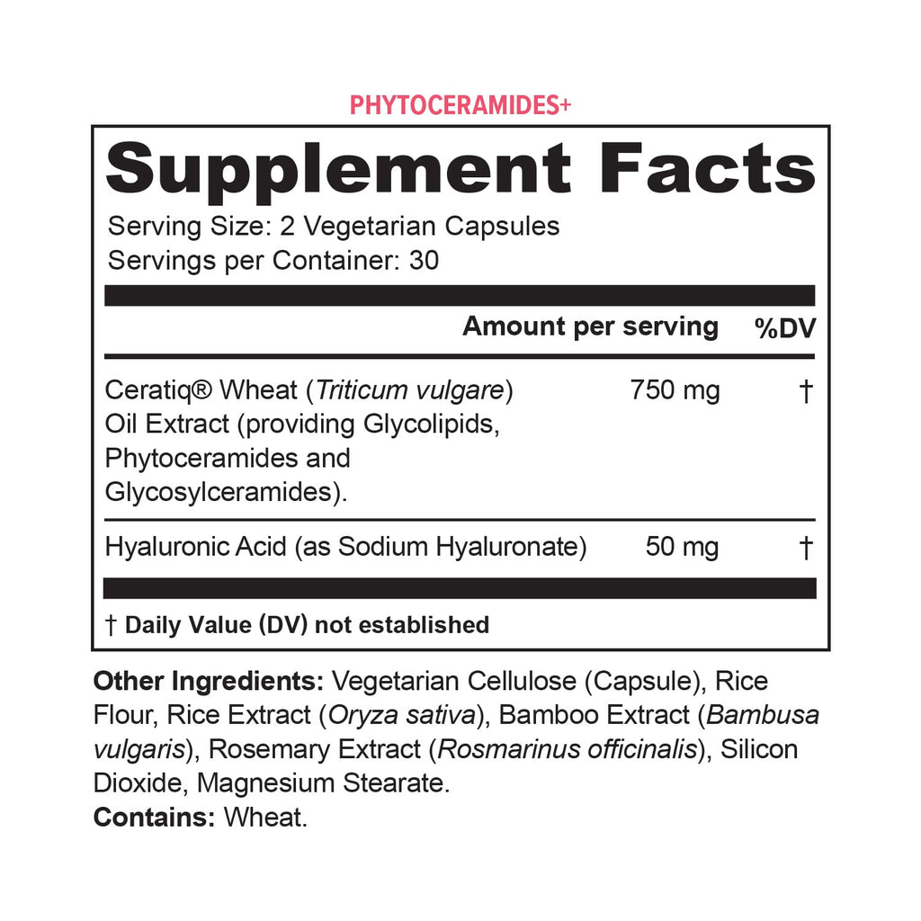 phytoceramides for healthy skin glow