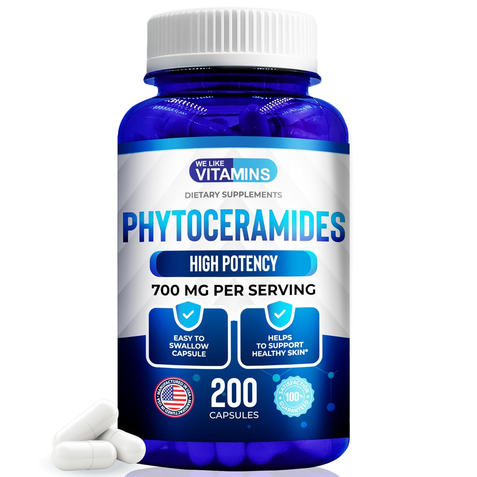 Phytoceramides multivitamins for healthy skin