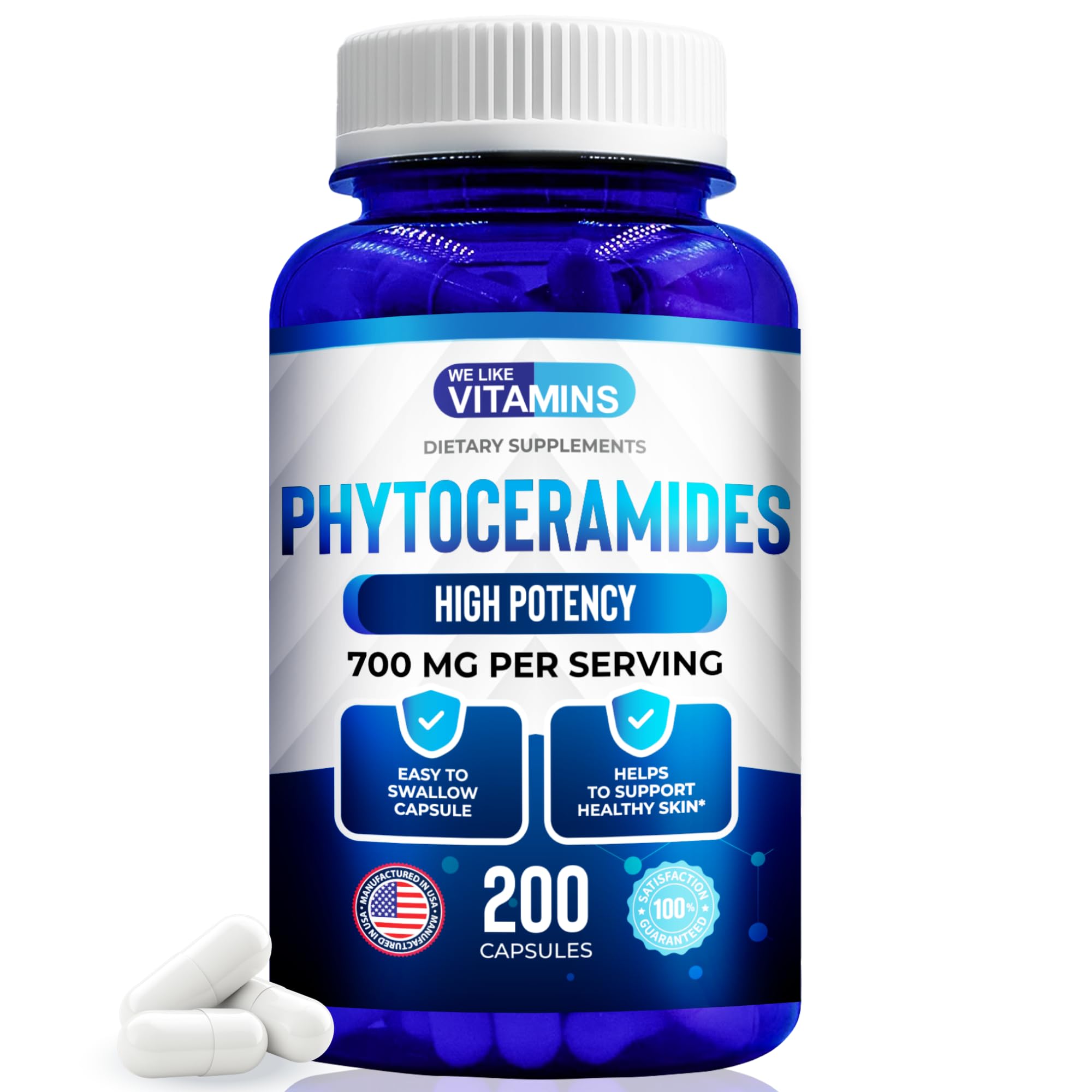 Phytoceramides supplement for healthy skin