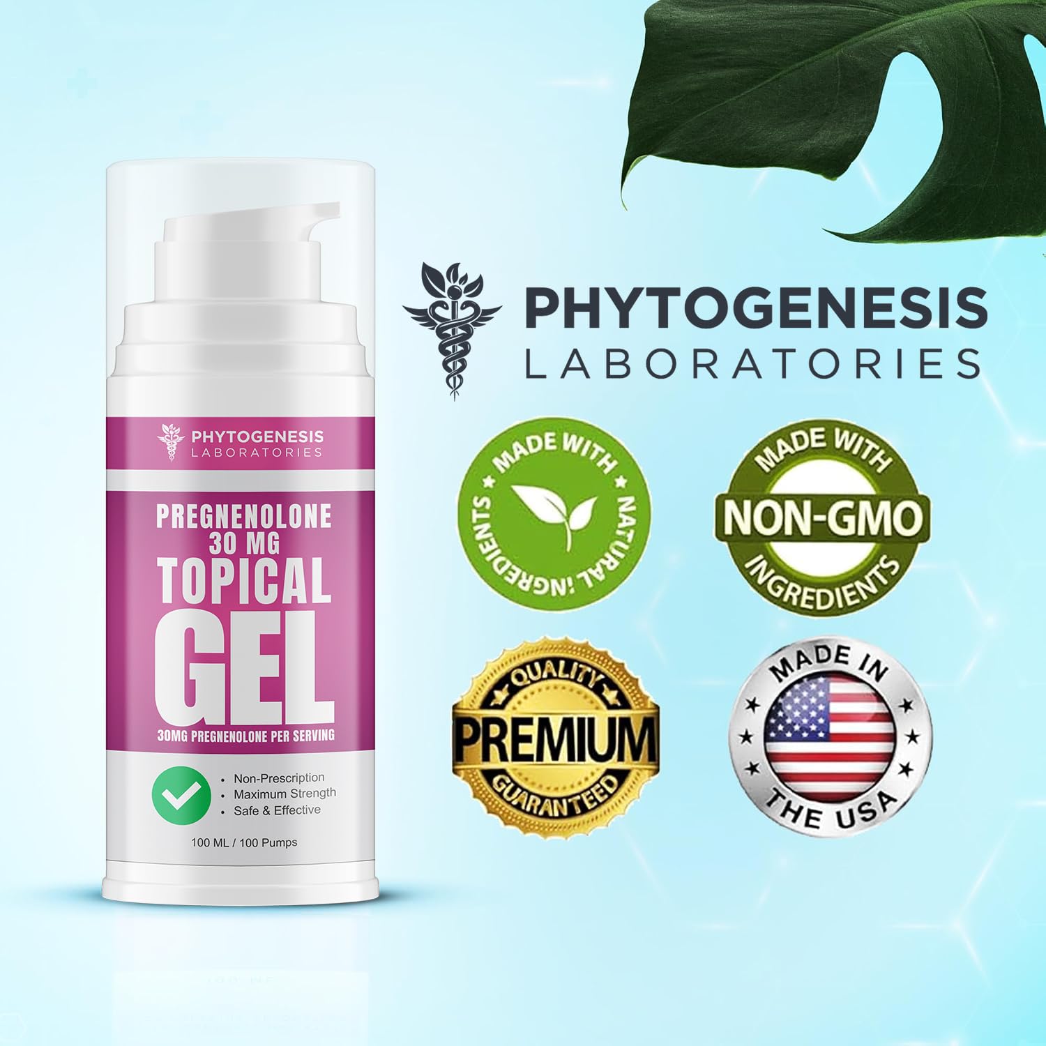 Phytogenesis gel for holistic wellness