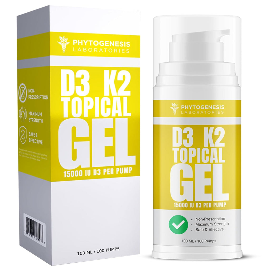 Phytogenesis vitamin D3 K2 gel