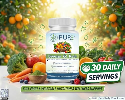 phytonutrient-rich fruit and vegetable capsules