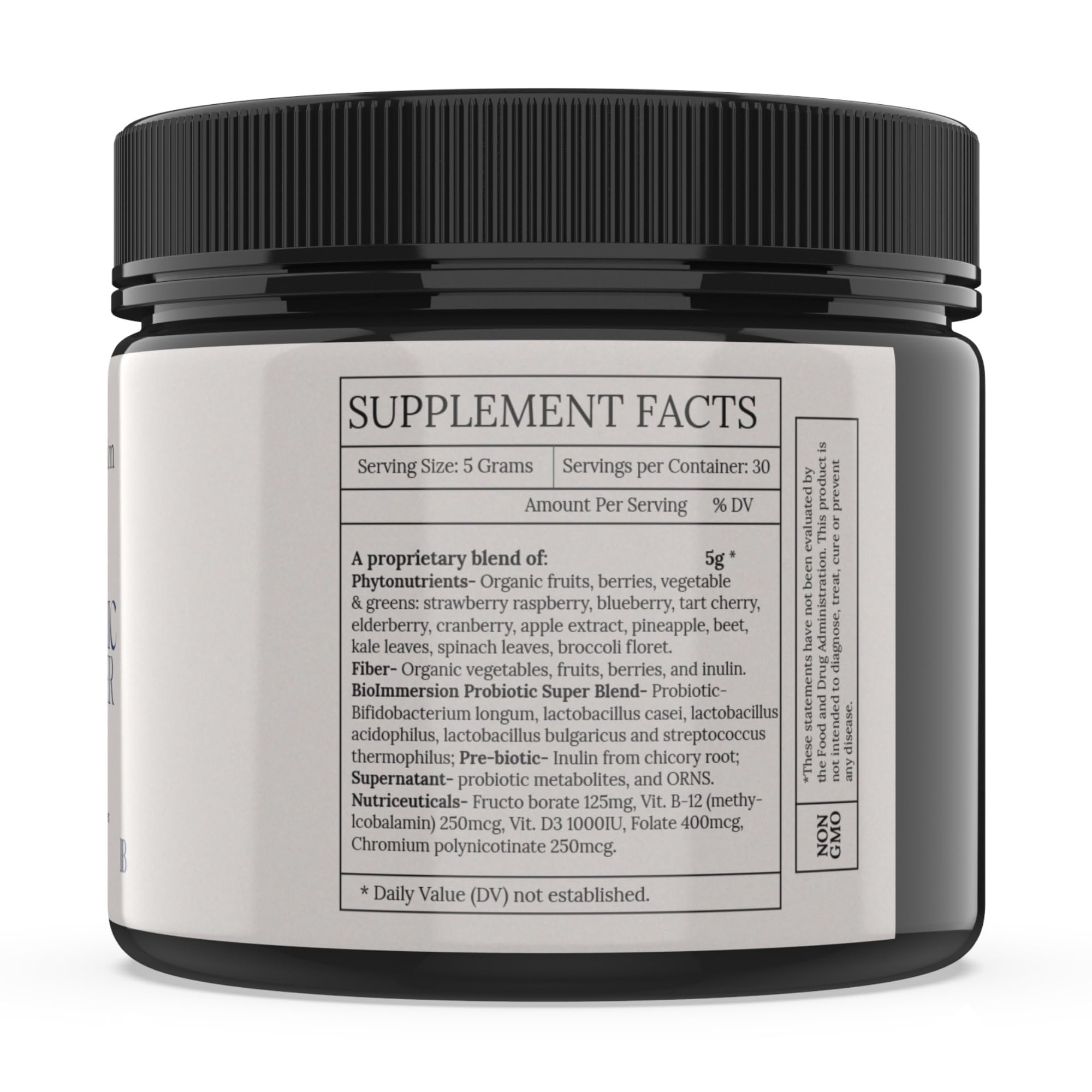 Phytonutrient-rich immune support powder