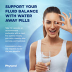 Phytoral pills for healthy water balance