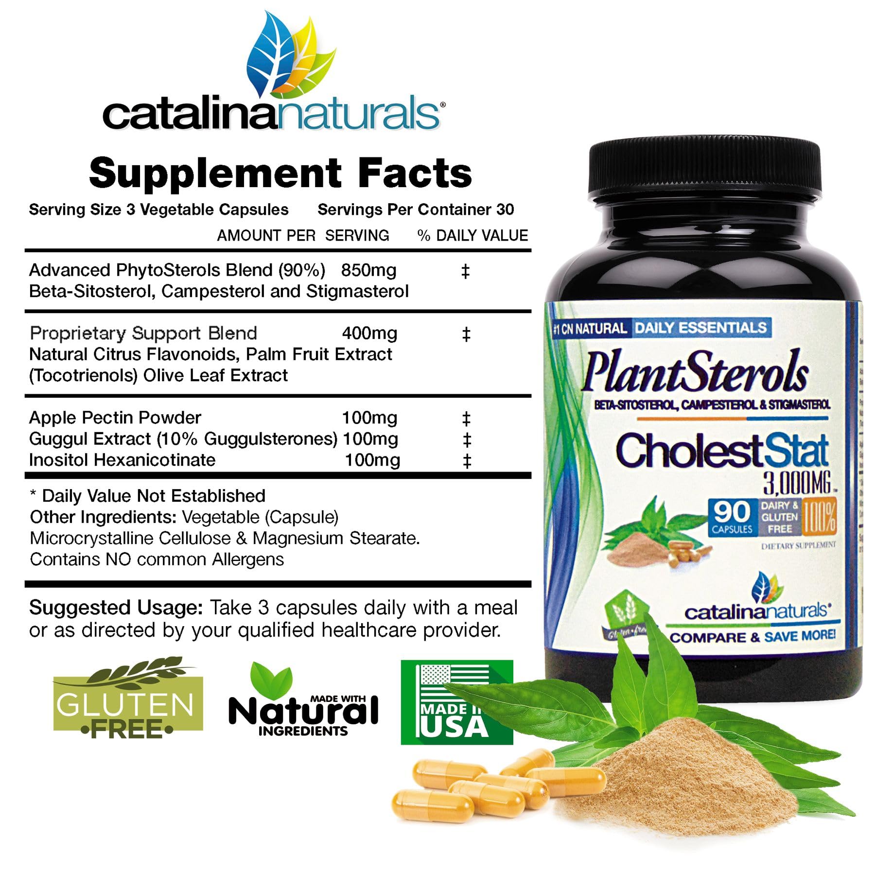 Phytosterol complex for cholesterol health