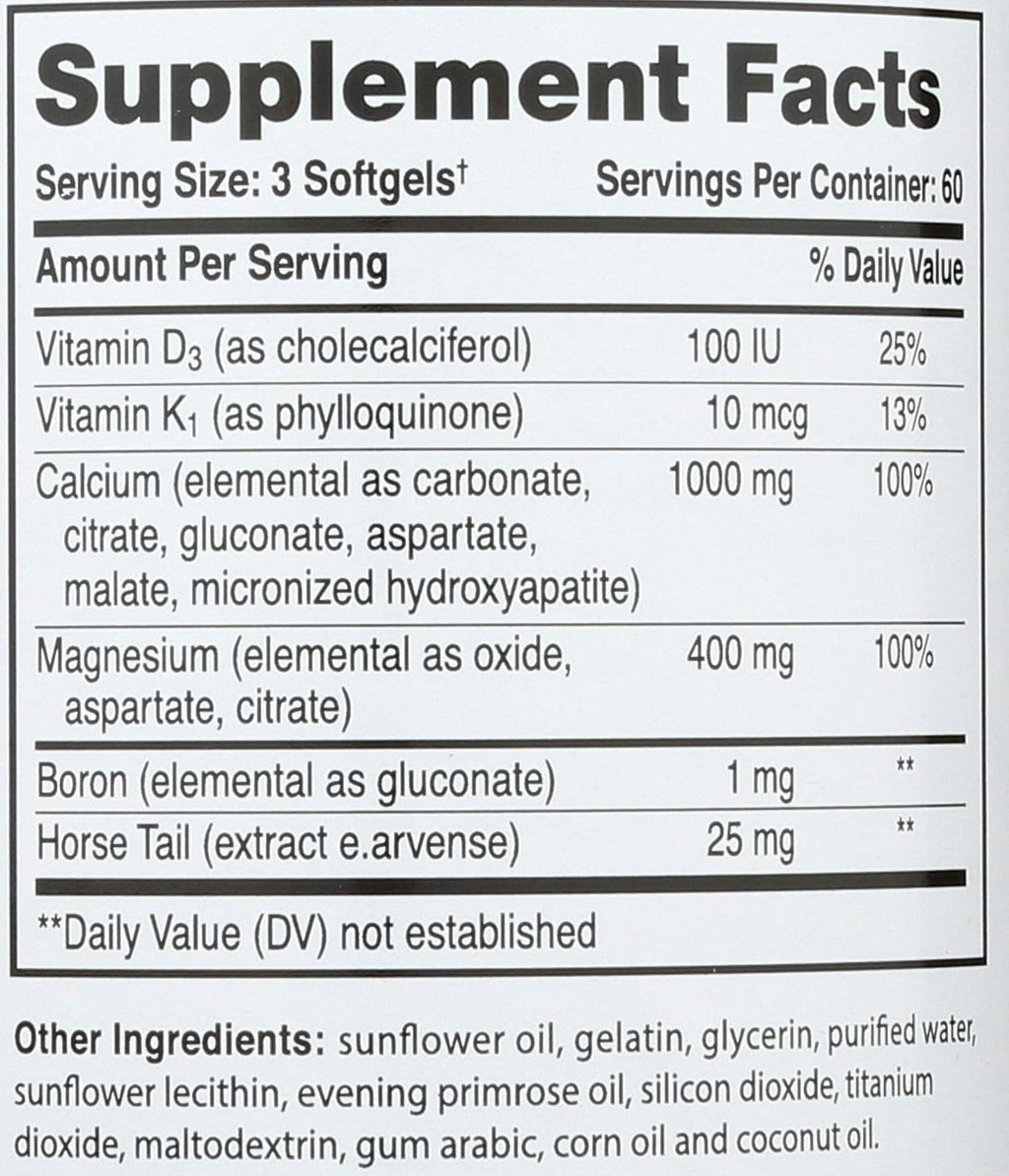Phytotherapy Rx calcium for optimal mineral balance