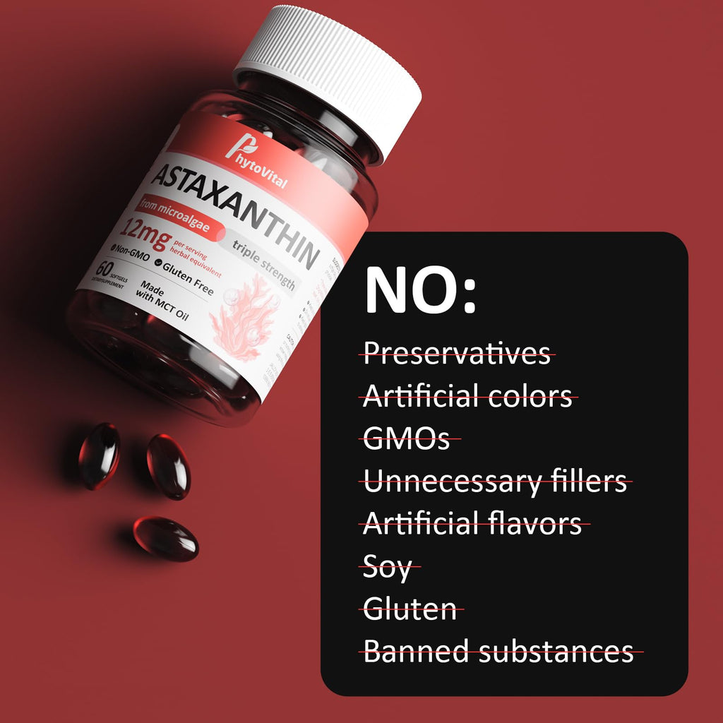 PhytoVital Astaxanthin for skin health