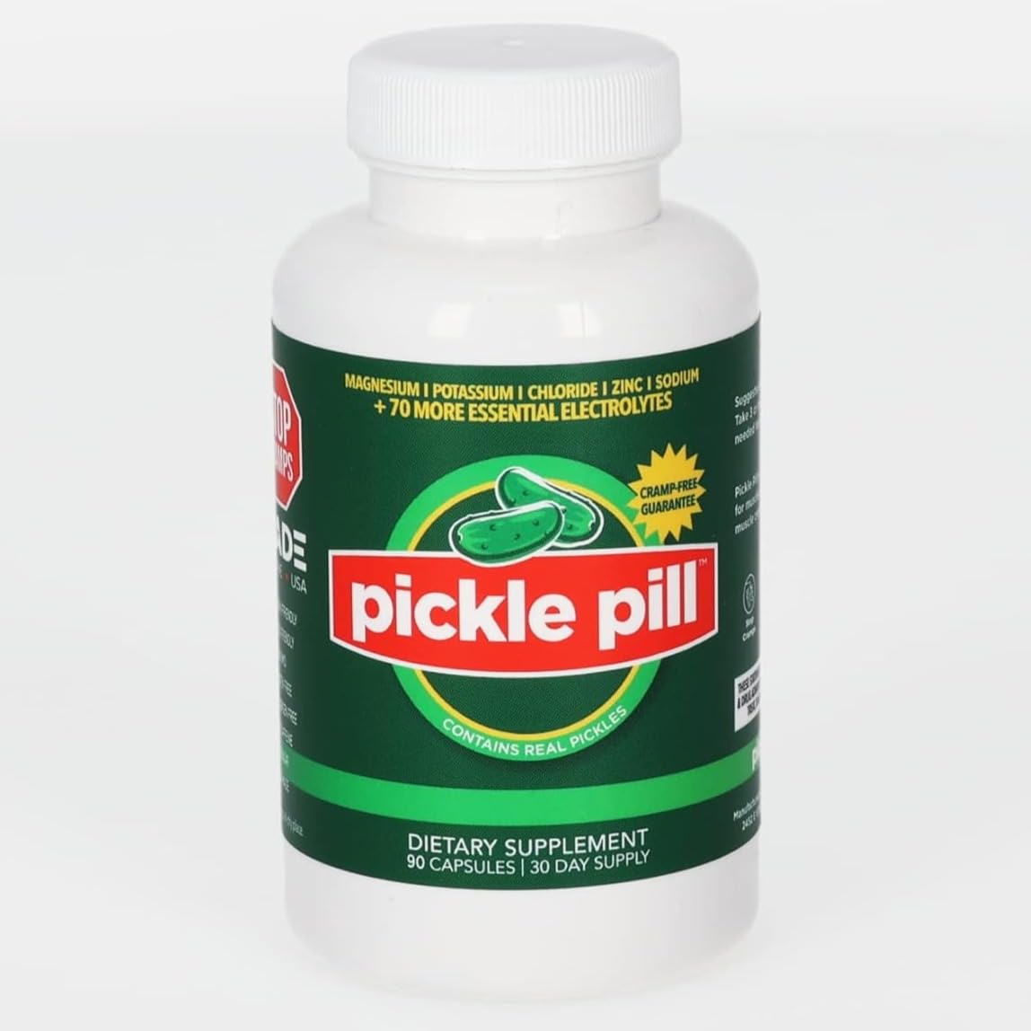 Pickle Pill magnesium cramp relief