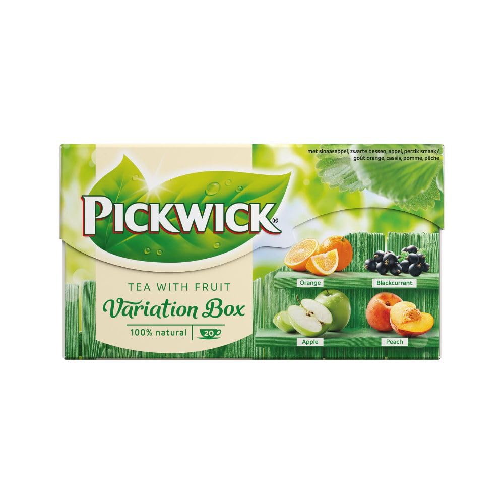Pickwick fruit tea variety box selection