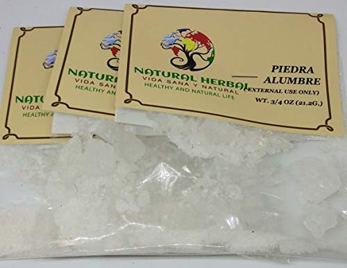 Piedra Alumbre natural deodorant alternative