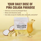 Pina colada collagen supplement