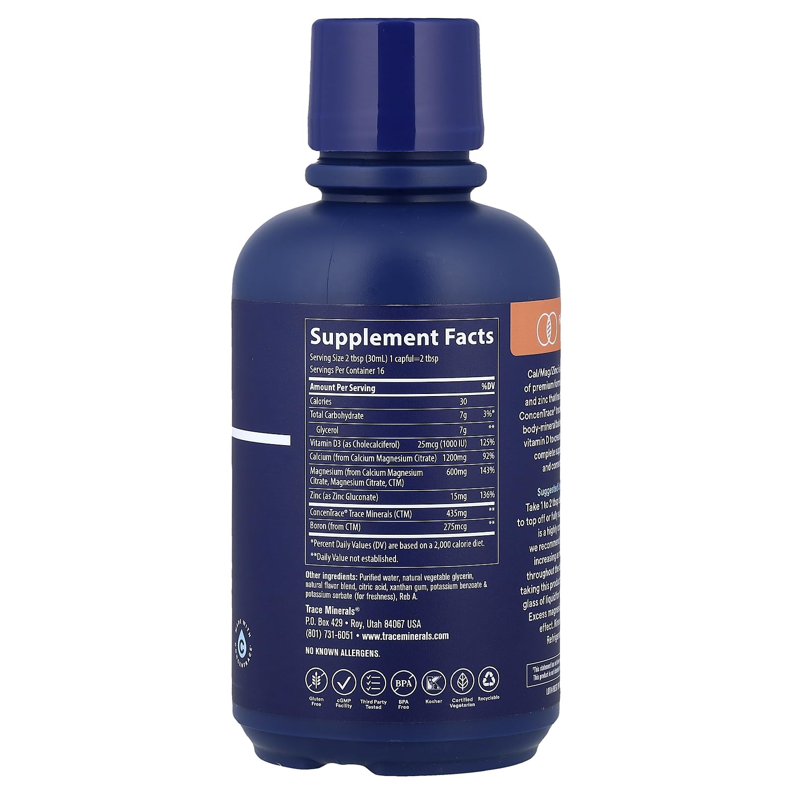 Pina Colada flavour trace minerals