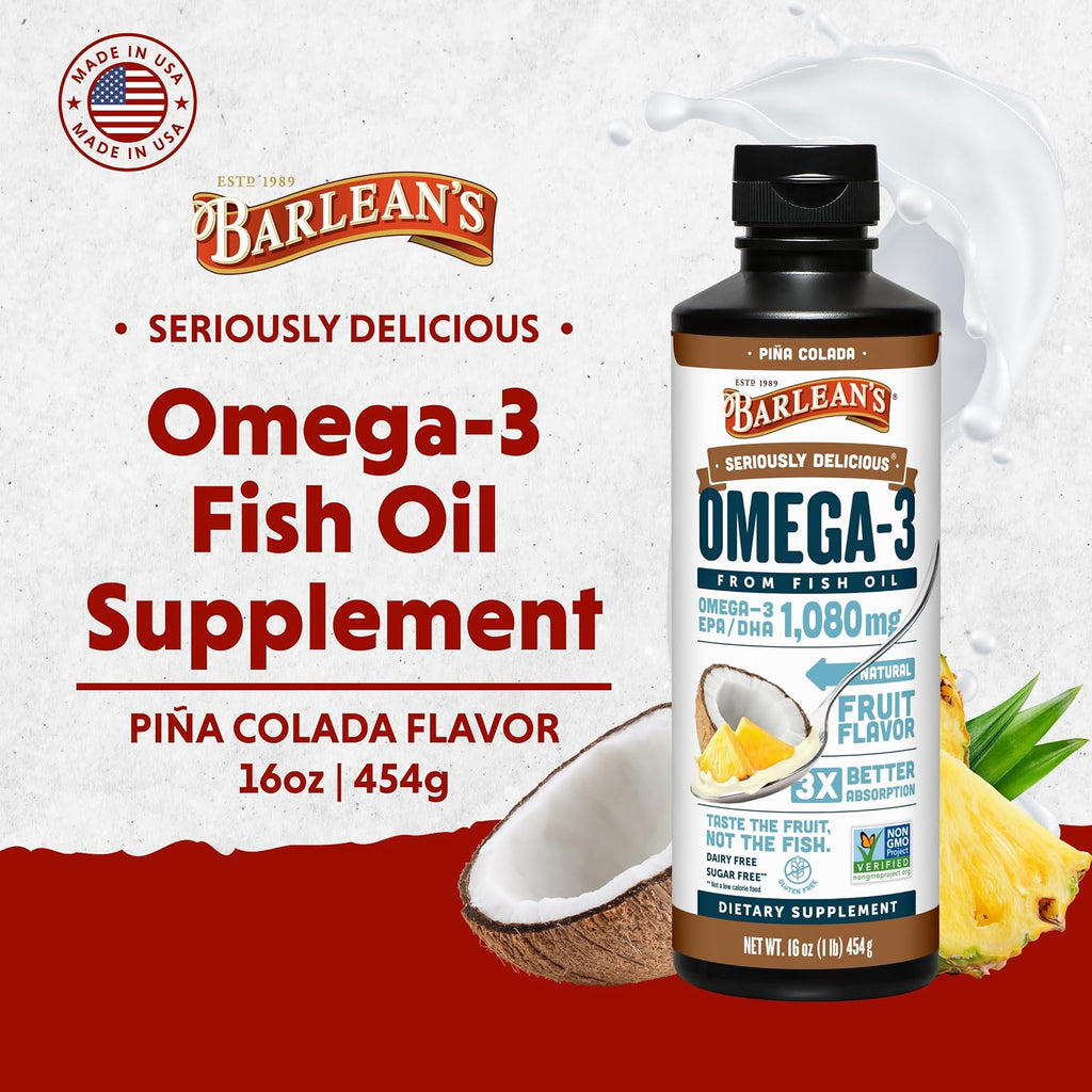 Pina Colada omega 3 benefits