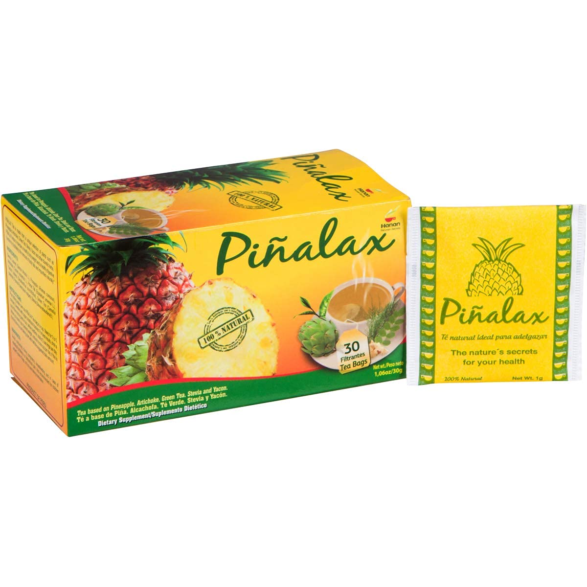 PINALAX herbal detox tea bags