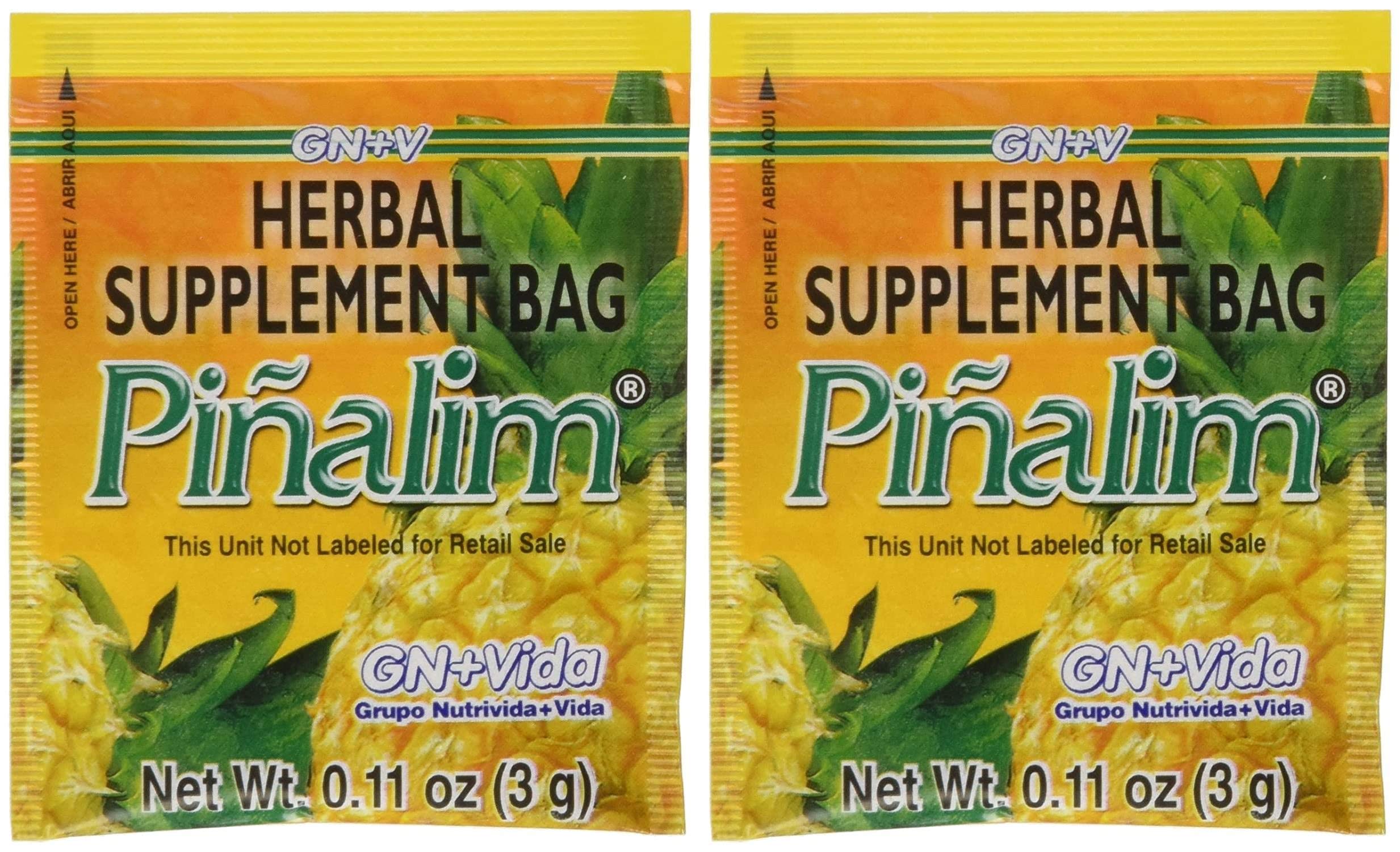 Pinalim green tea with pineapple