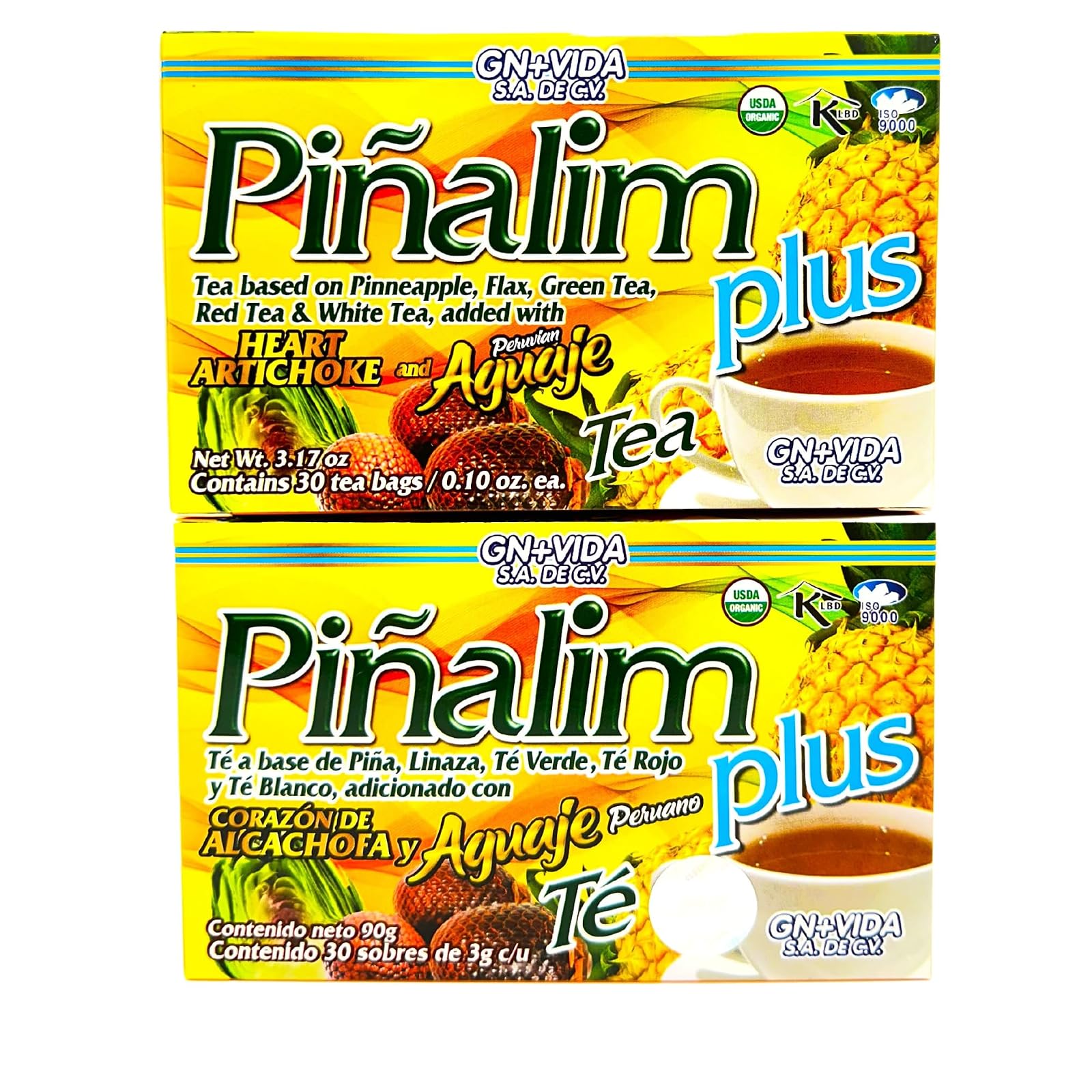 Pinalim herbal tea for detox