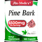 Pine bark extract antioxidant capsules