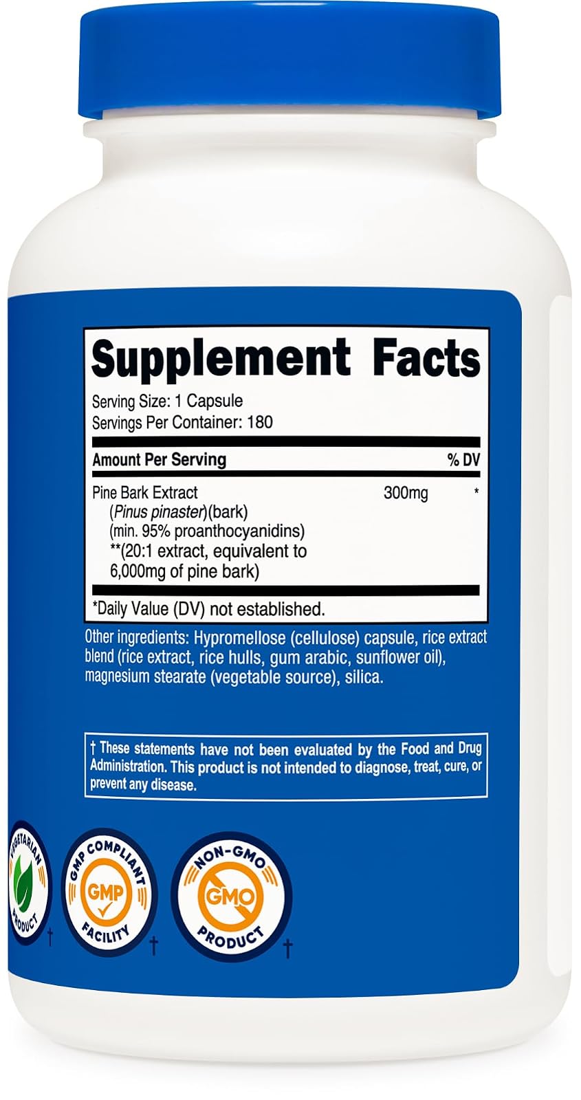 Pine Bark Extract capsules for seniors