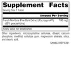 Pine bark extract for healthy circulation