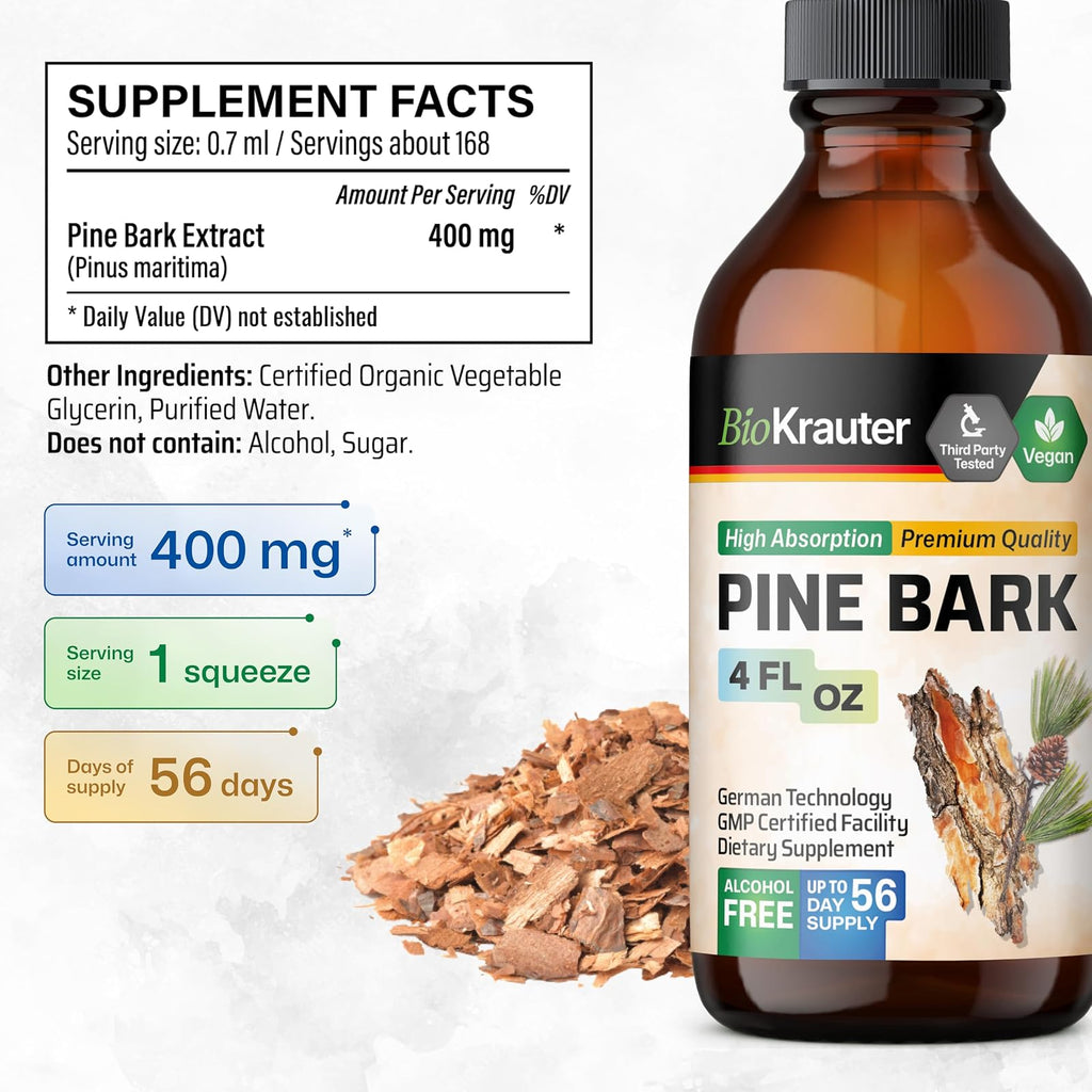 Pine Bark Extract for healthy skin