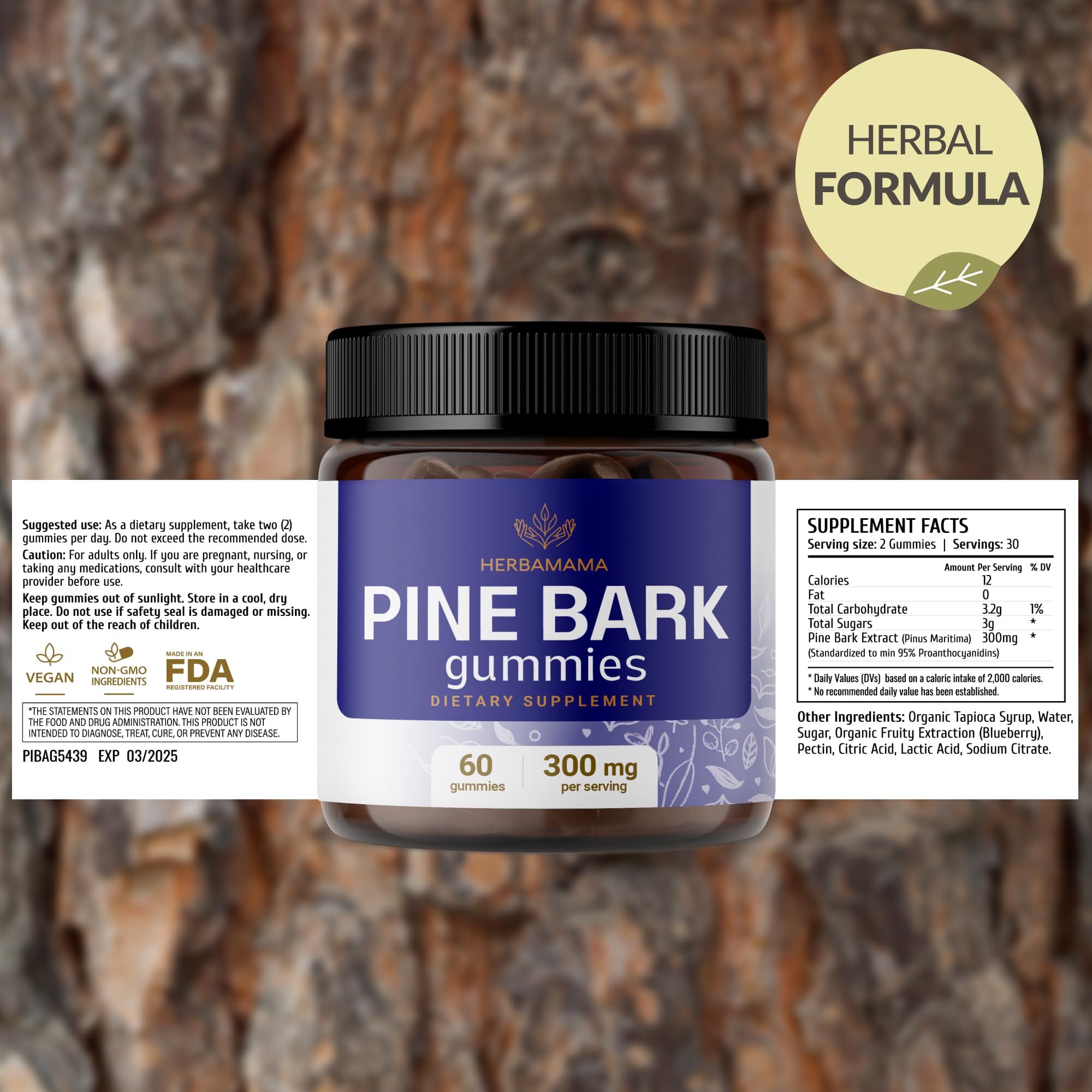 Pine Bark extract for stress relief
