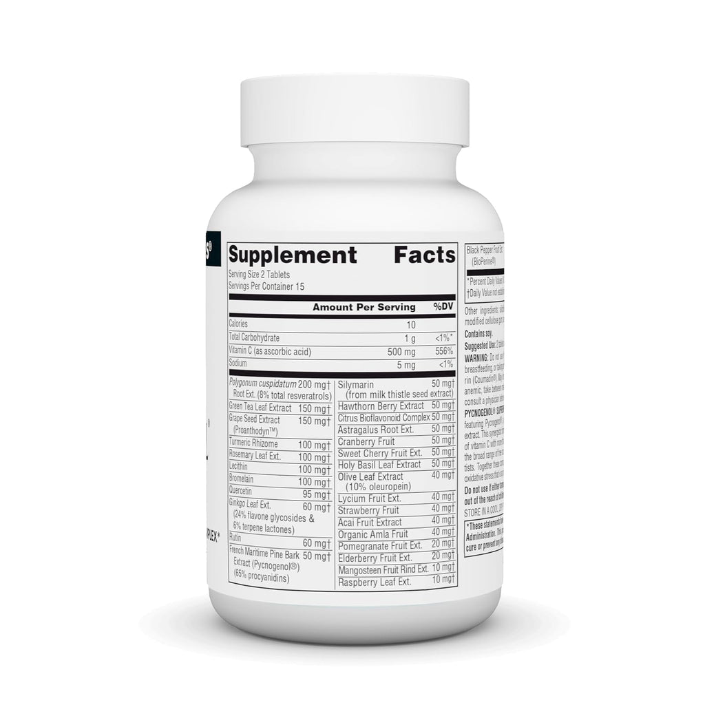 Pine bark extract tablets for healthy circulation