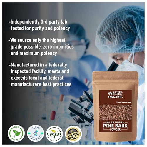 pine bark powder for vitality