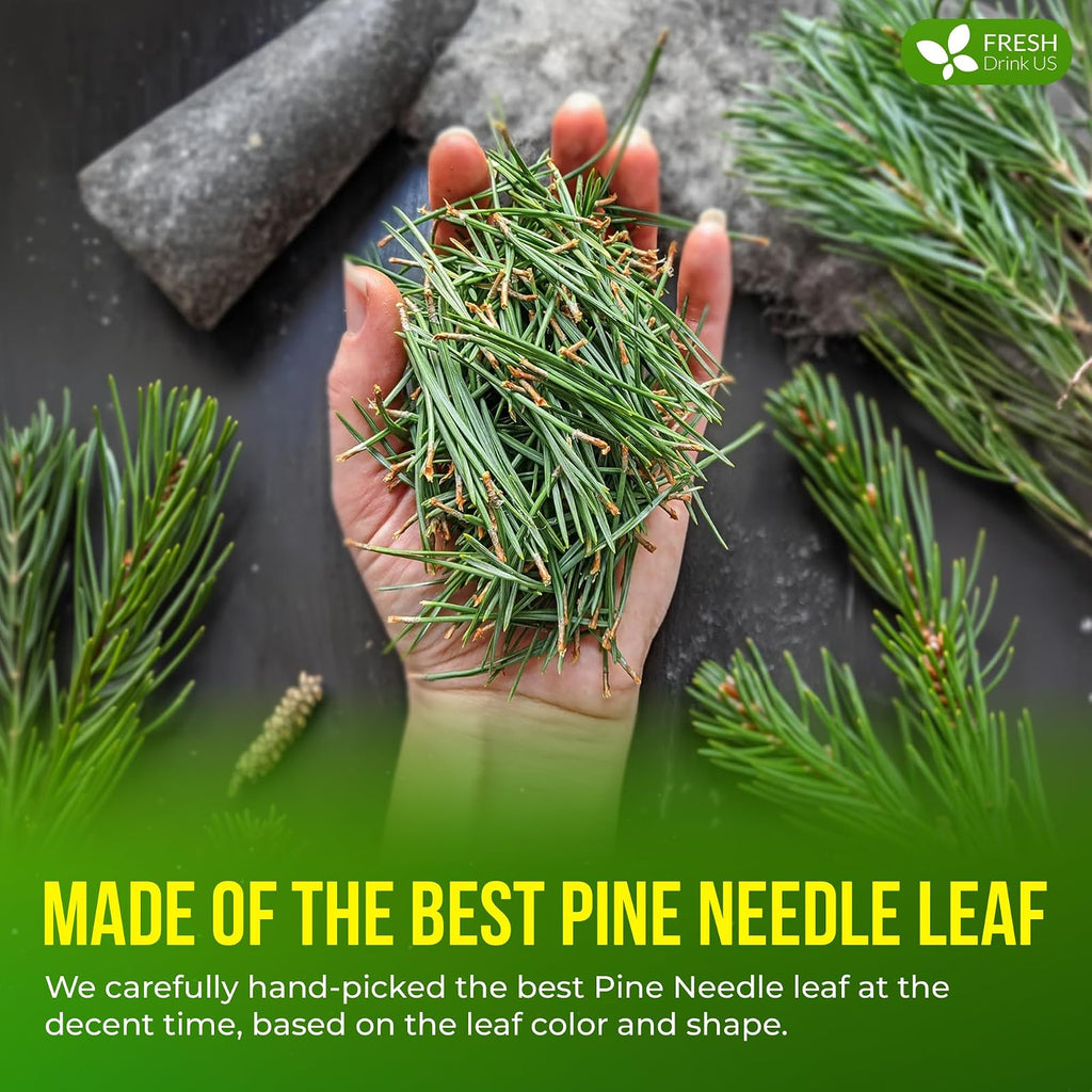 pine needle powder for immune support