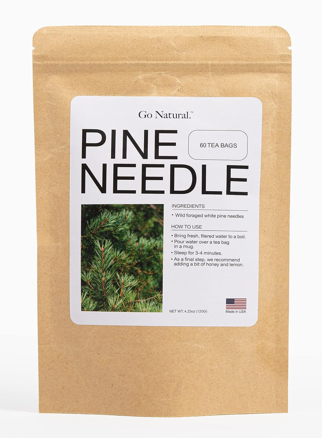 pine needle tea for wellness