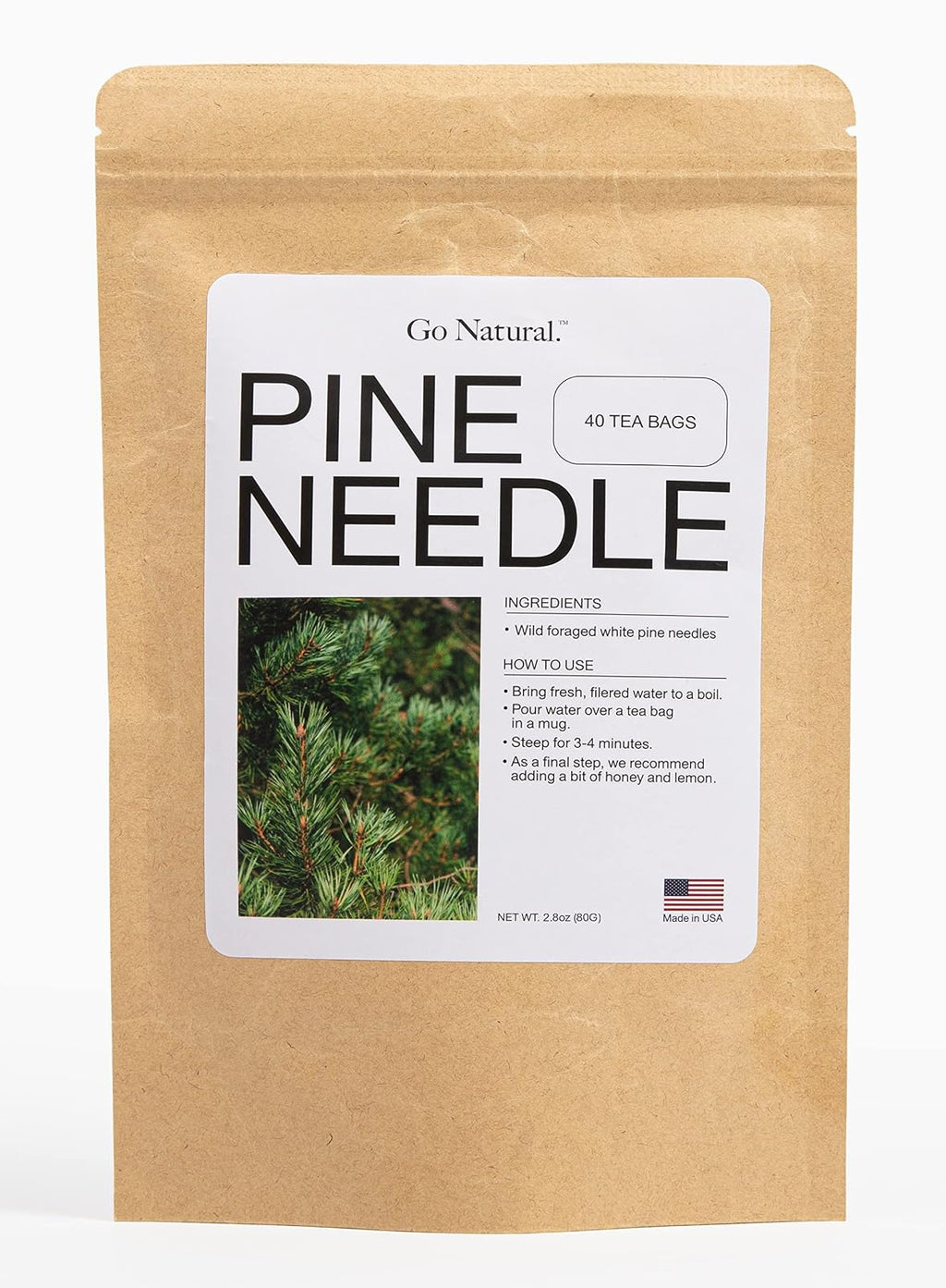 pine needle tea herbal infusion