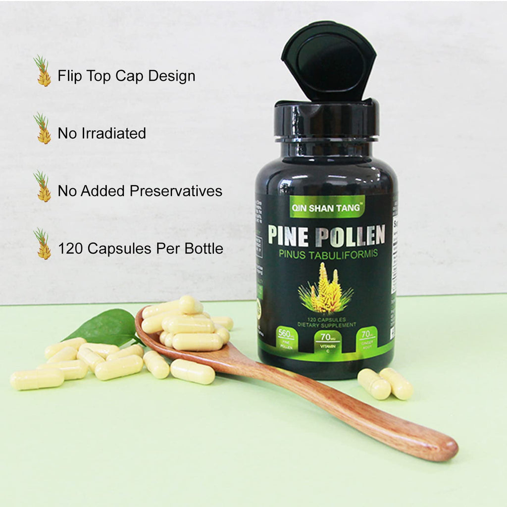 pine pollen and vitamin C blend