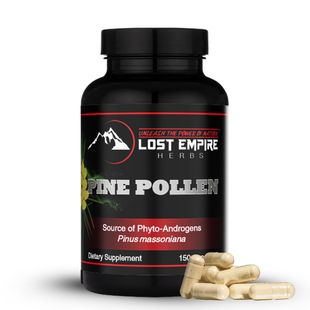 pine pollen capsules for energy