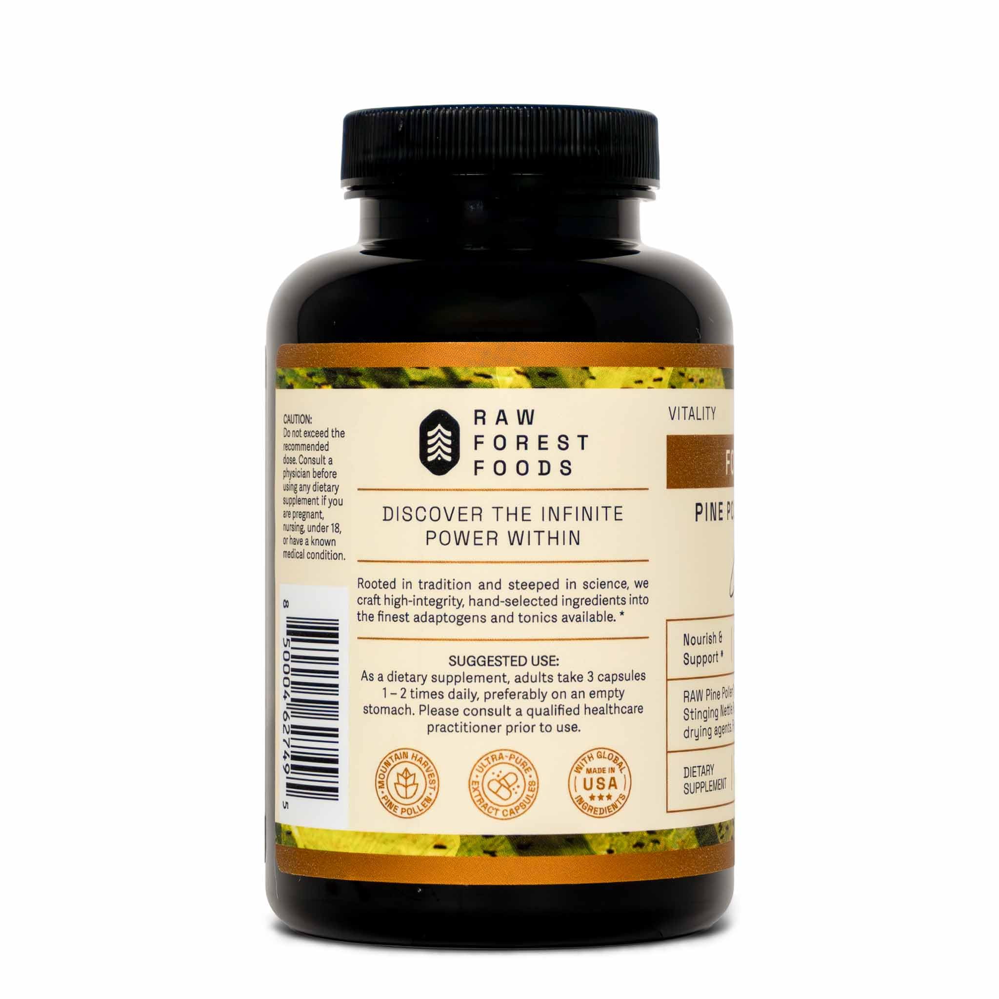 pine pollen capsules for immune health
