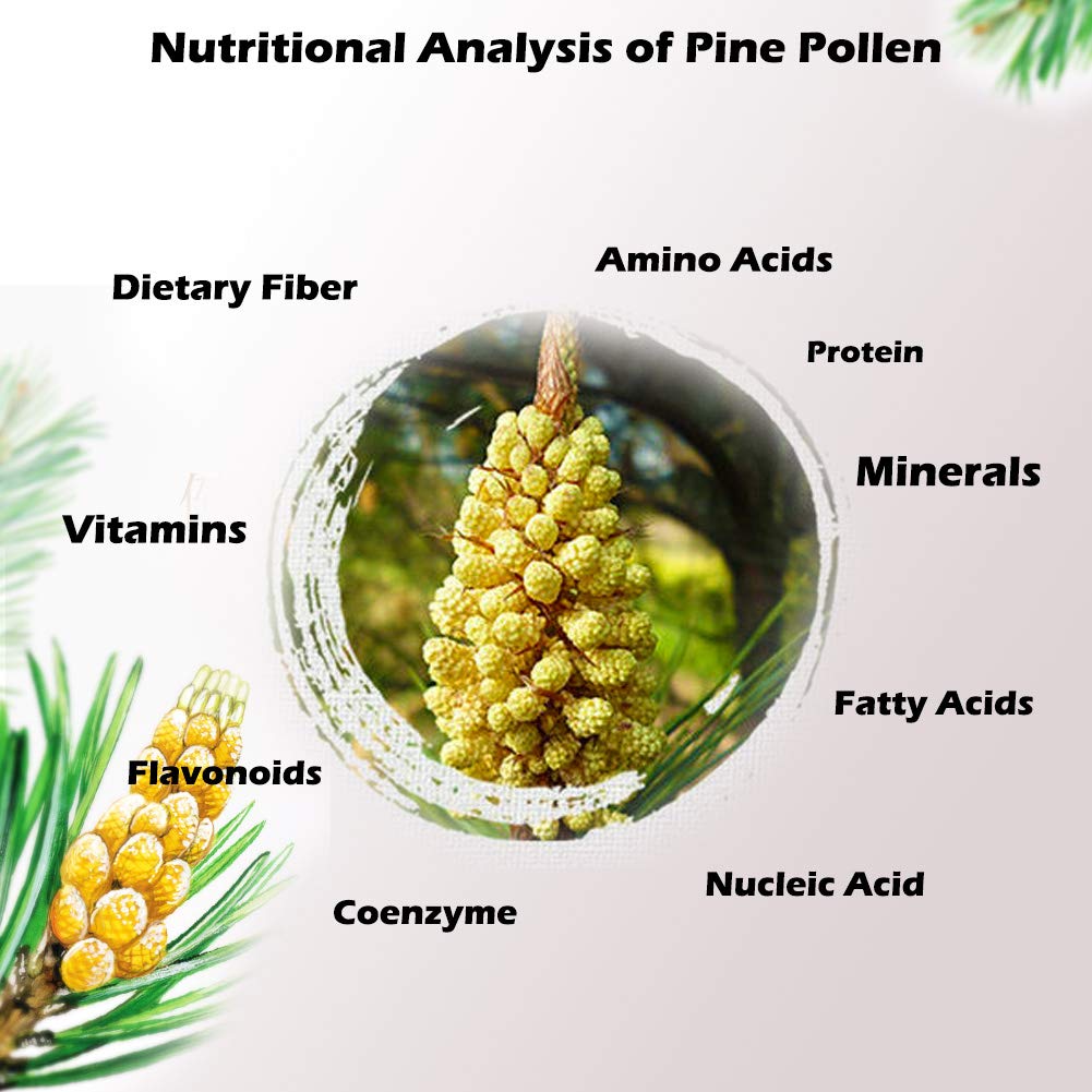 pine pollen capsules for vitality boost