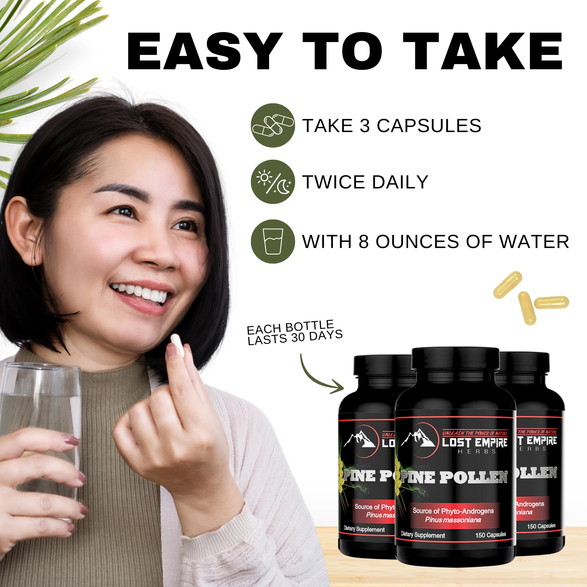 pine pollen capsules for wellness