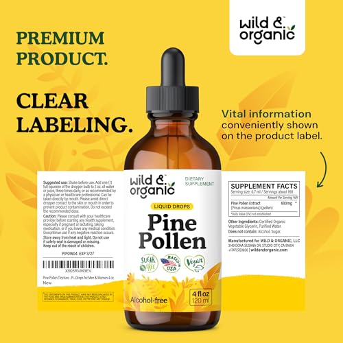 pine pollen drops for overall health