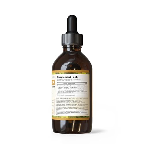 Pine pollen for enhanced vitality