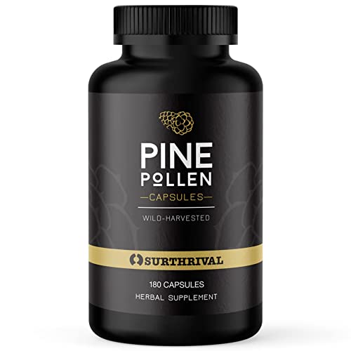 Pine pollen powder for endurance