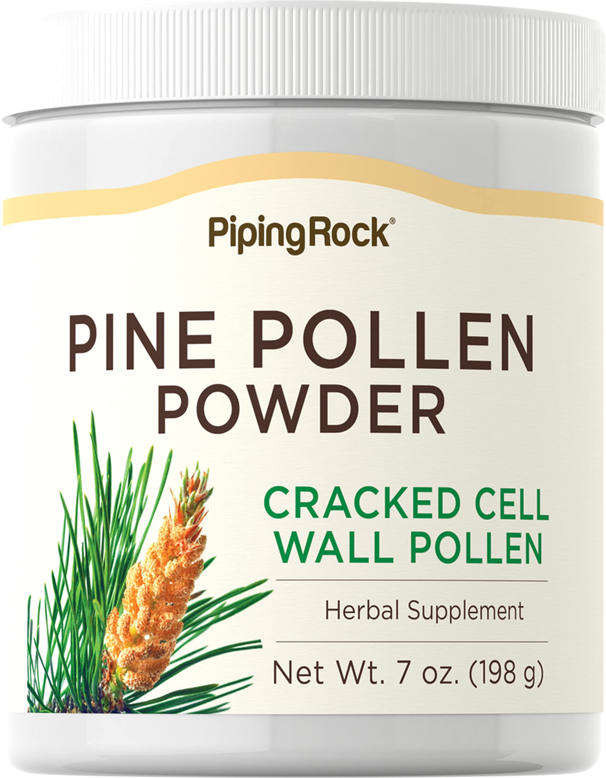 Pine pollen powder for energy boost