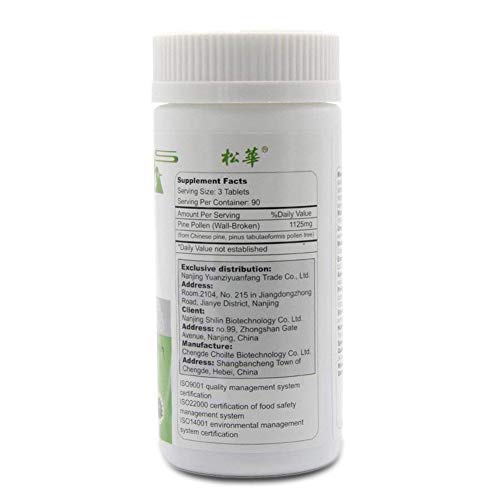 pine pollen tablets for active lifestyle