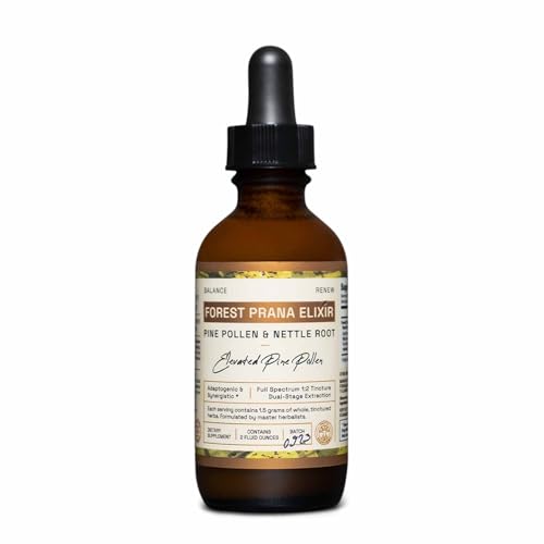 pine pollen tincture for vitality